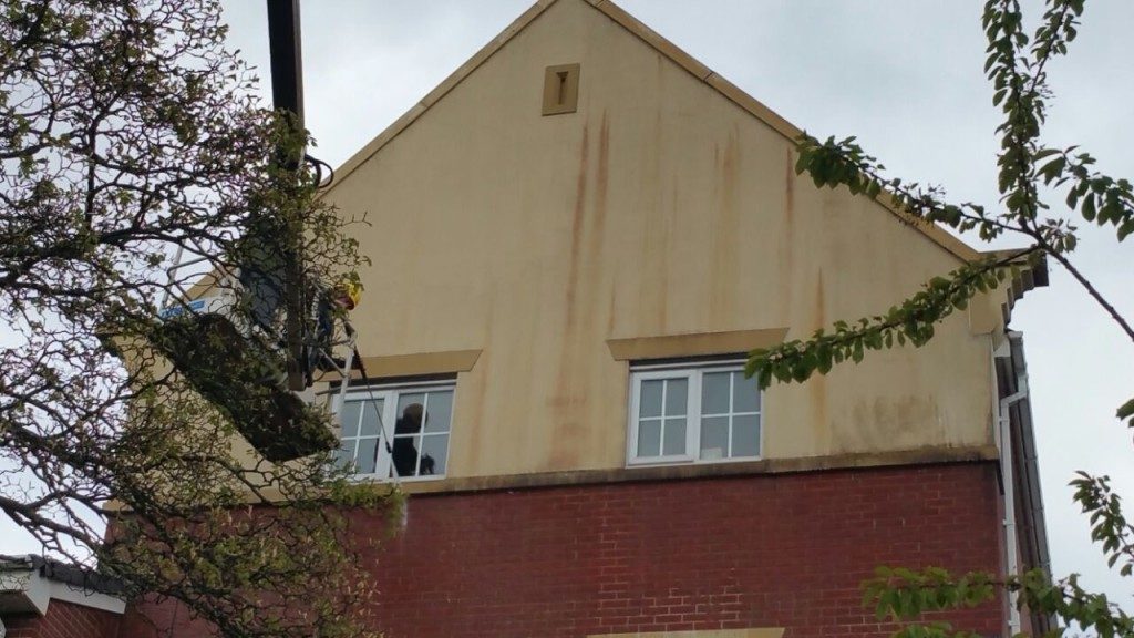 Black Stains on Render - How to Remove them?